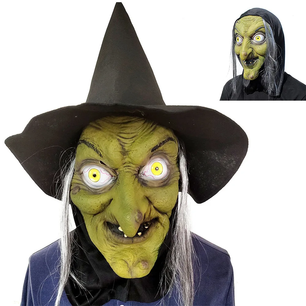 Life Size Animatronic Halloween Props - Carnival Witch