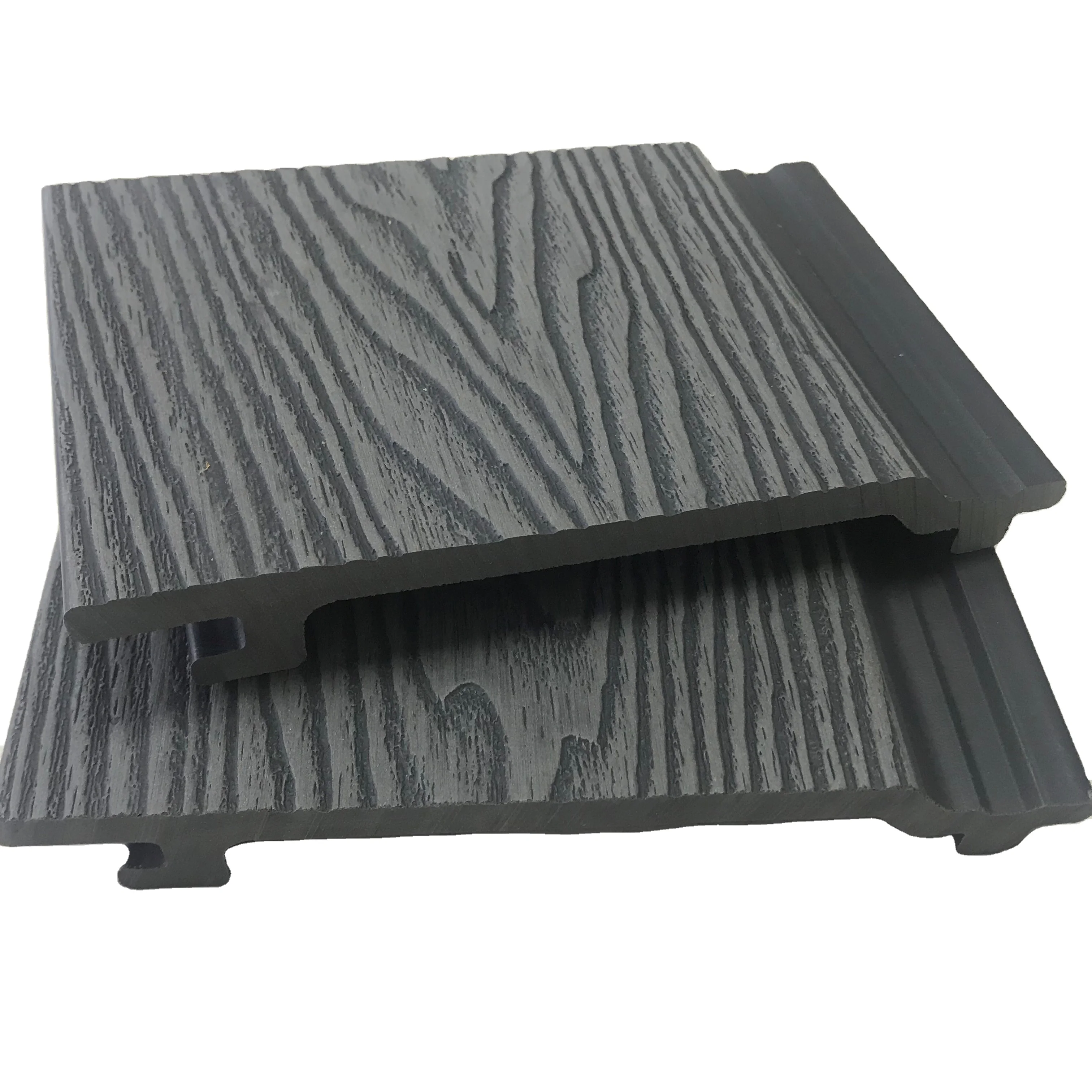 Deep Embossing External WPC Wall Cladding Outdoor Plastic Composite ...