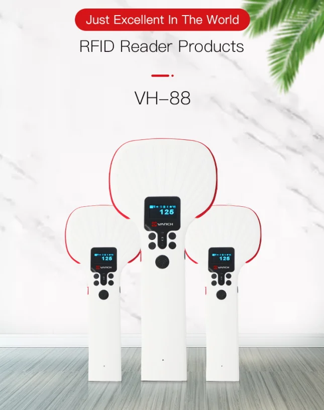 Vanch UHF RFID Handheld Reader for Factory Inventory Tracking