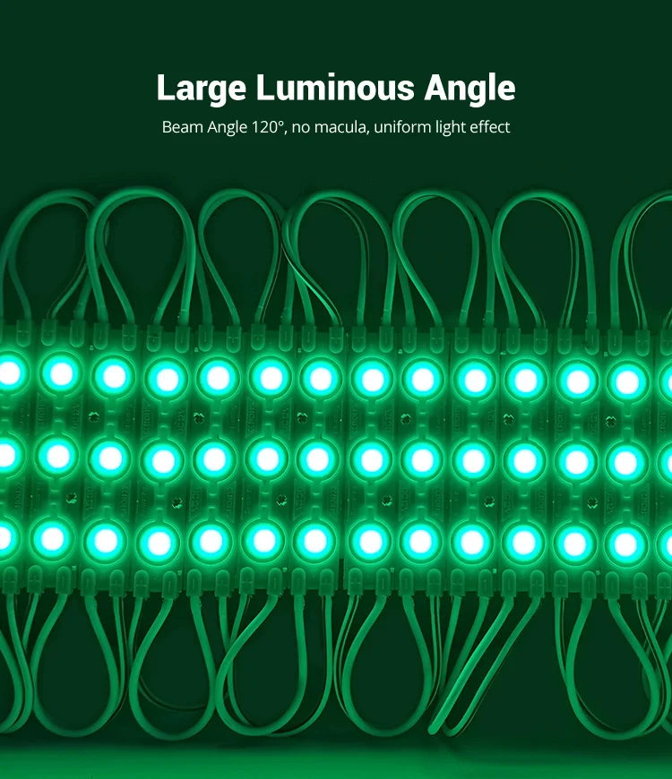 Outdoor 3 Led Modul Signage Billboard Light SMD 2835 Lens 1.2w ...