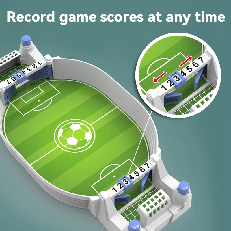 Mini Table Football Board Game - Tabletop Soccer Play