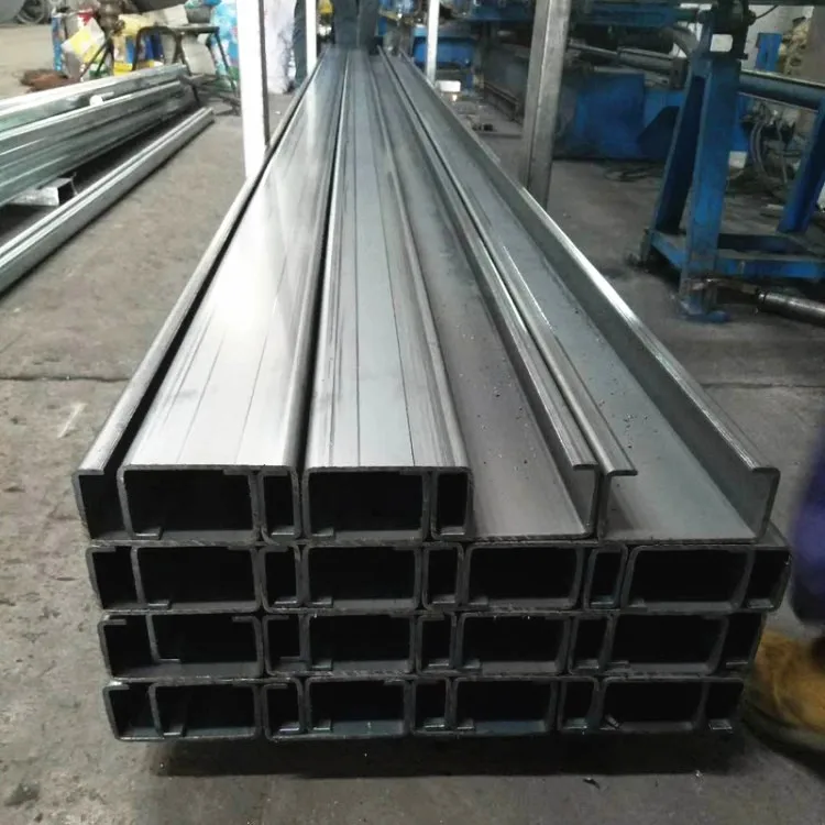 C Channel 50x50x5 Galvanized C Purlin Jis Channel Steel Sizes Suppliers