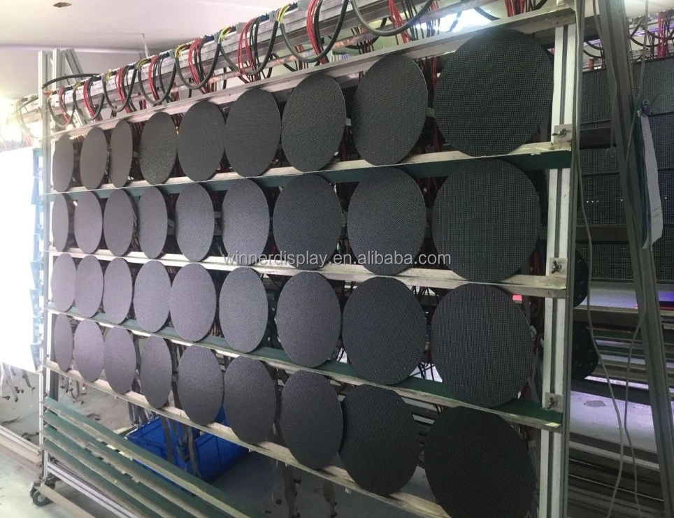 Customized Creative Spherical Shape Indoor Round Led Display Module P2 ...