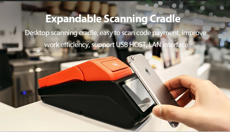 Payment Terminal Cash Register Wireless Handheld Nfc Pos Terminal ...