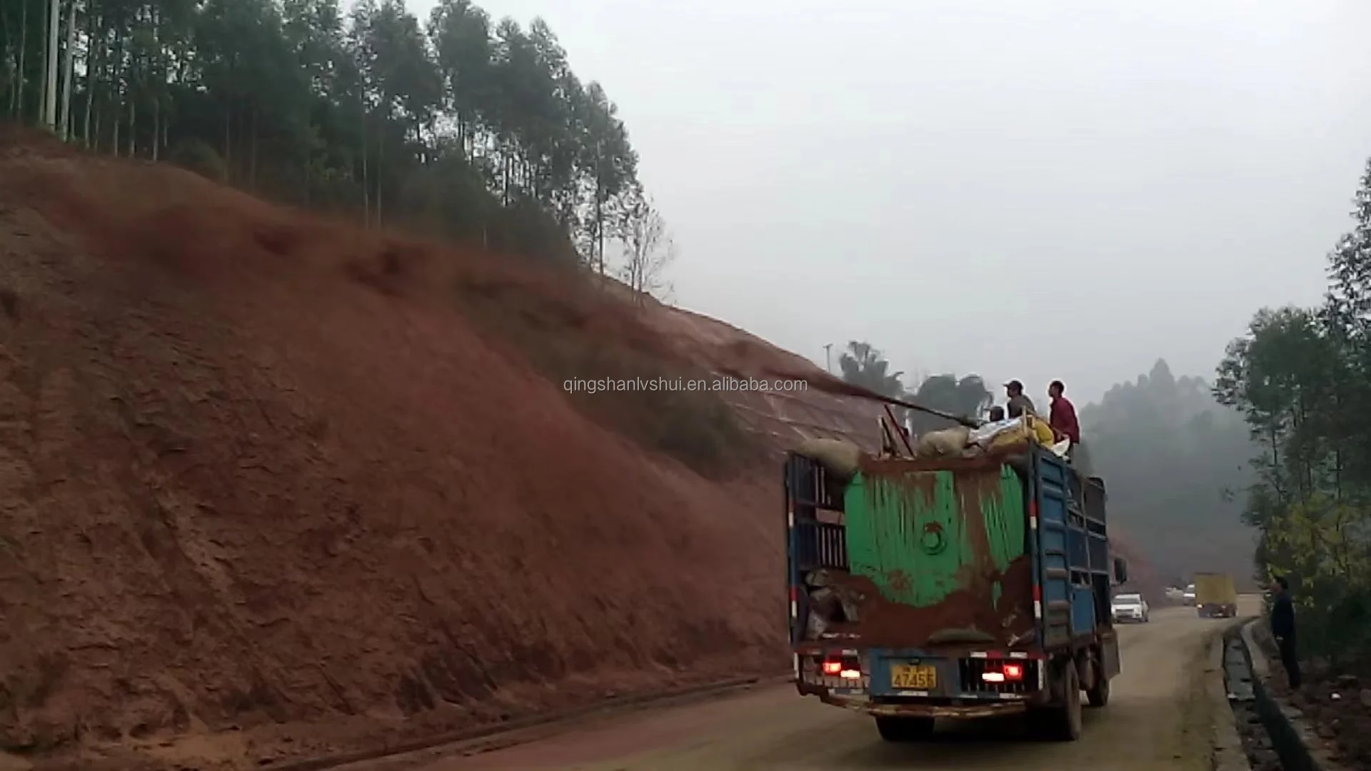 Movable Paper Pulp Hydromulcher Cover Materials Spraying Machine ...