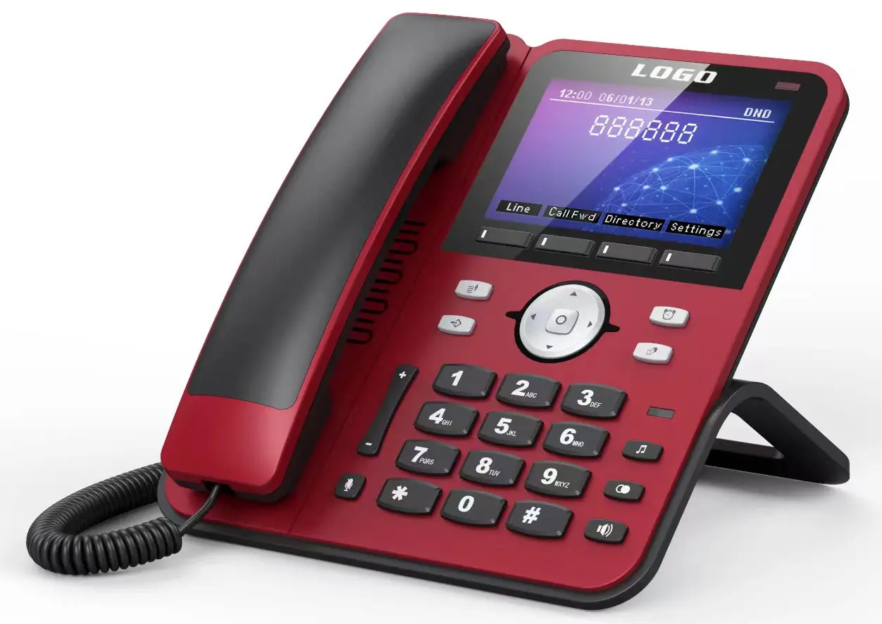 2023 Latest 4G LTE PSTN Desktop Telephone with Recording