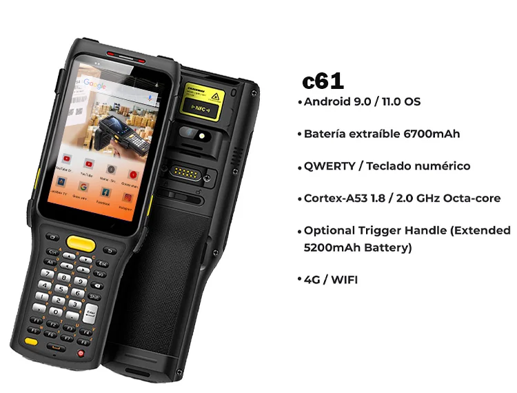 Pdas Data Collector Surveying Barcode Portable Data Terminal Pda Rugged ...