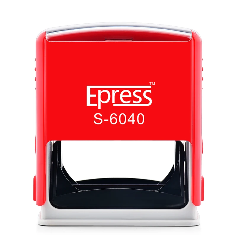 Plastic Custom Designed Logo Stamp Logo Seal Office Rubber Self Inking ...
