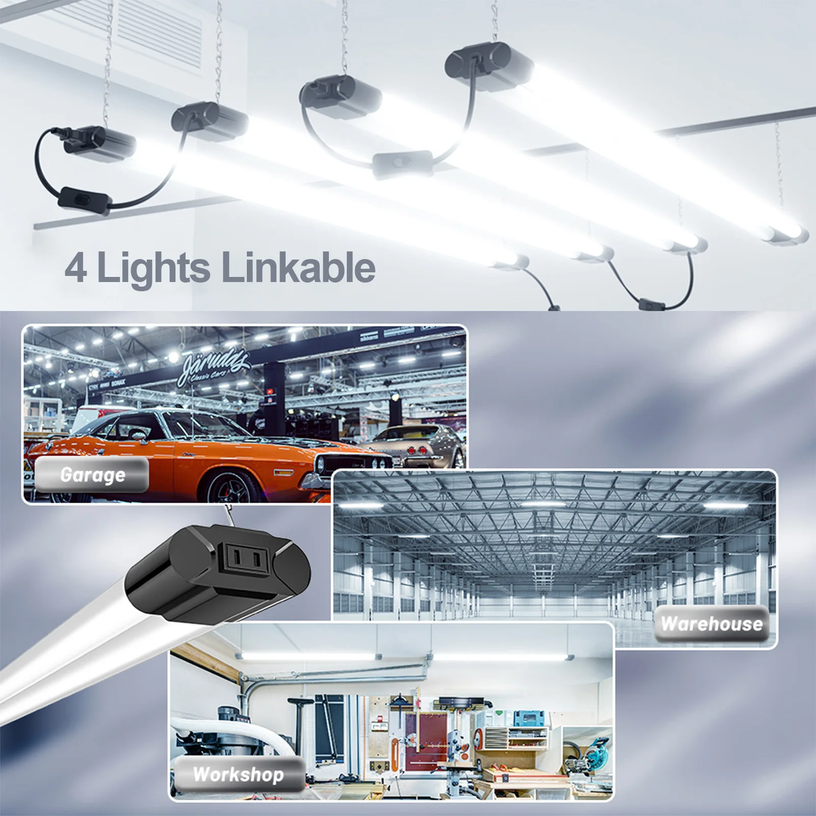 LED Linear Light For underground carpark parking lot Garage| Alibaba.com