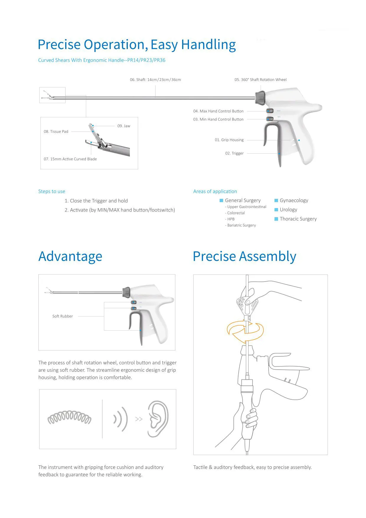 Hot Sale Veterinary Minimally Invasive Operation Use Ultrasonic Scalpel ...