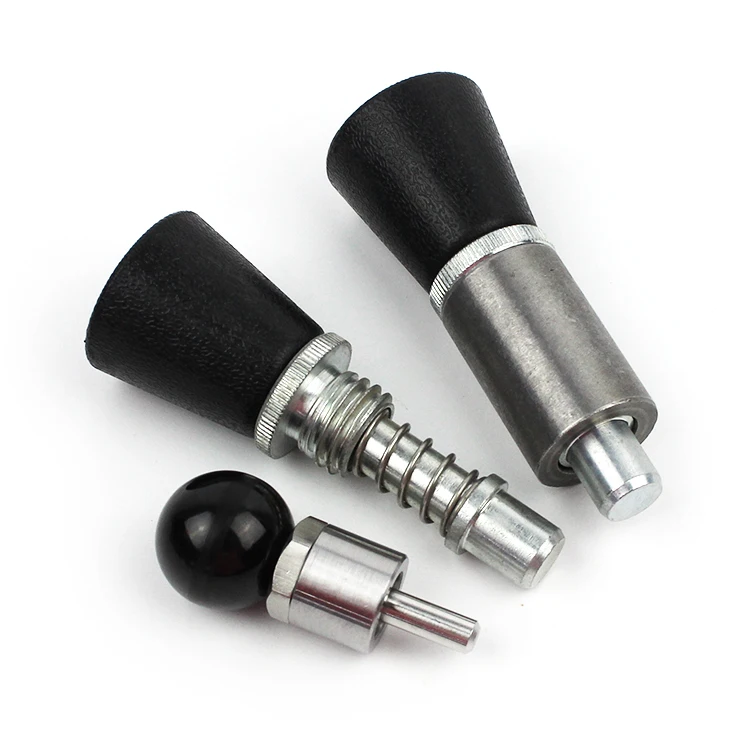 T-handle Weld-Mount Retractable Spring Plungers by PDM