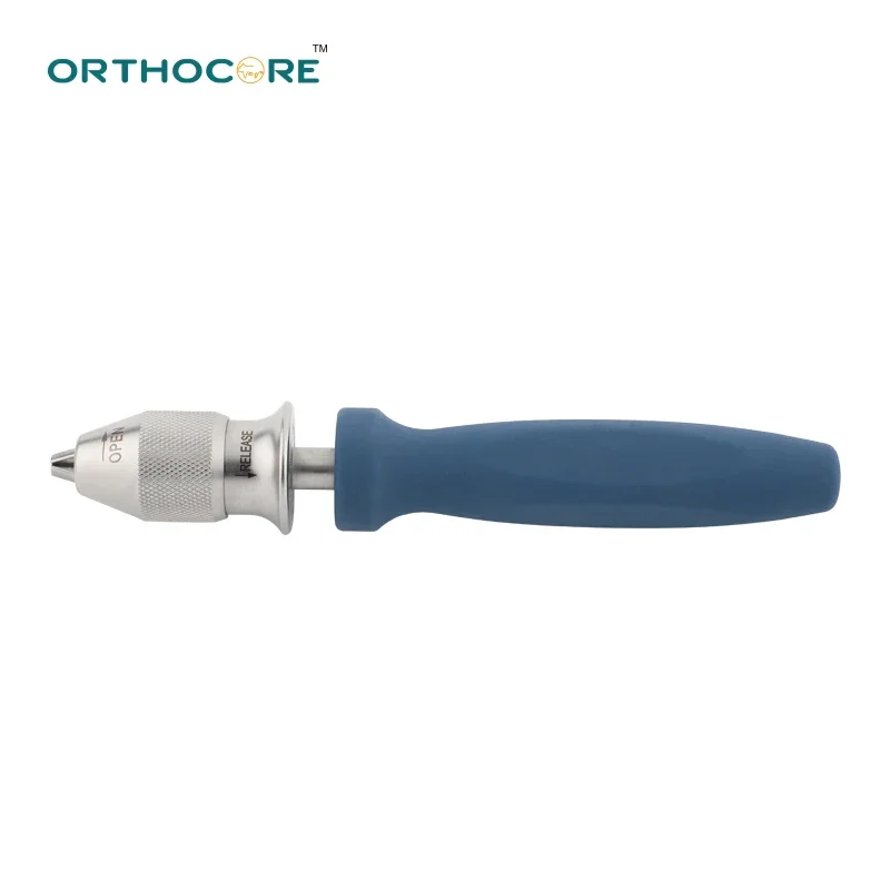 Jacobs Chuck with Straight Handle - Veterinary Orthopedic Instrument