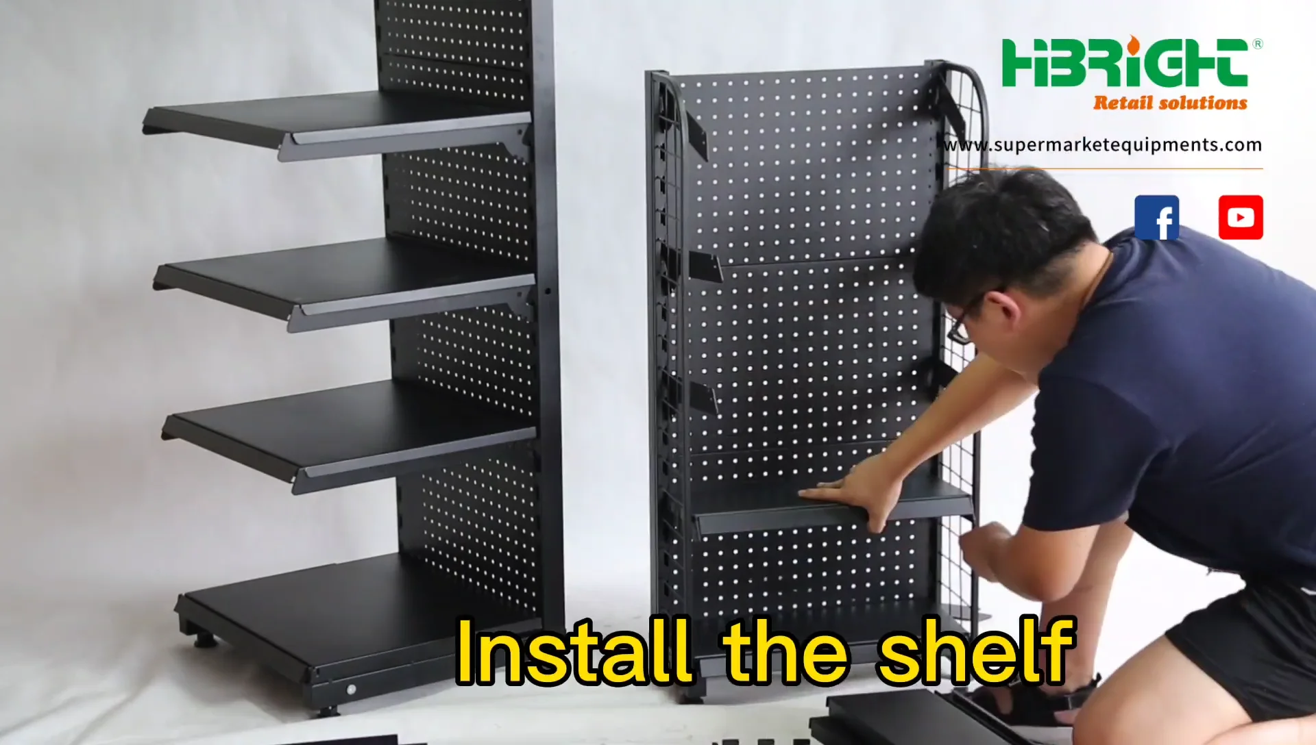 Fashion Design Convenience Grocery Store Beside Cashier 3 Sided Metal ...