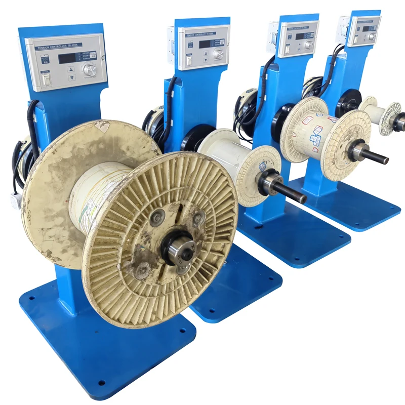 Magnetic Powder Clutch With Tension Controllerreceiving Rack Giving ...