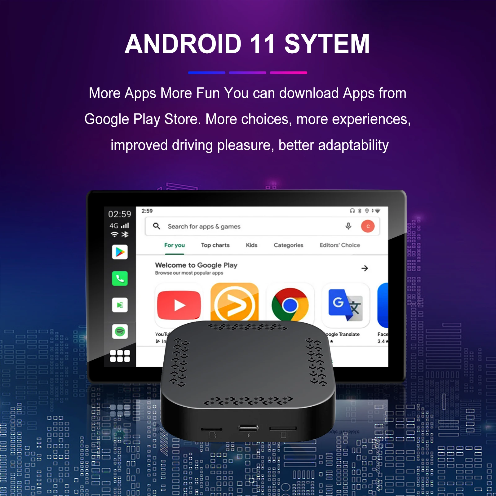 Multi-function Smart Carplay Box - Universal Android Ai
