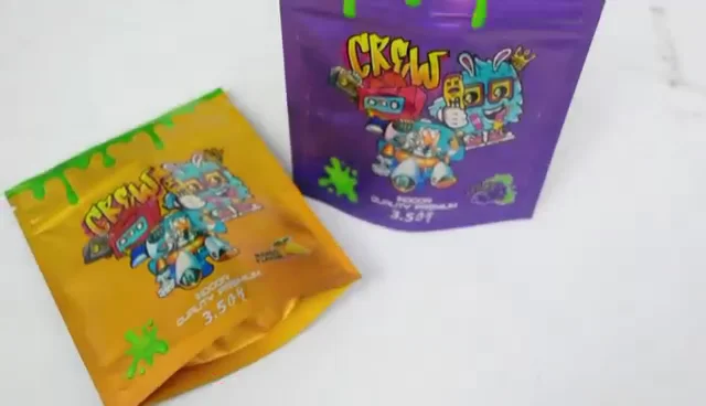 Small Resealable Ziplock Edible Candy Smell Proof Stand Up Plastic Zip ...