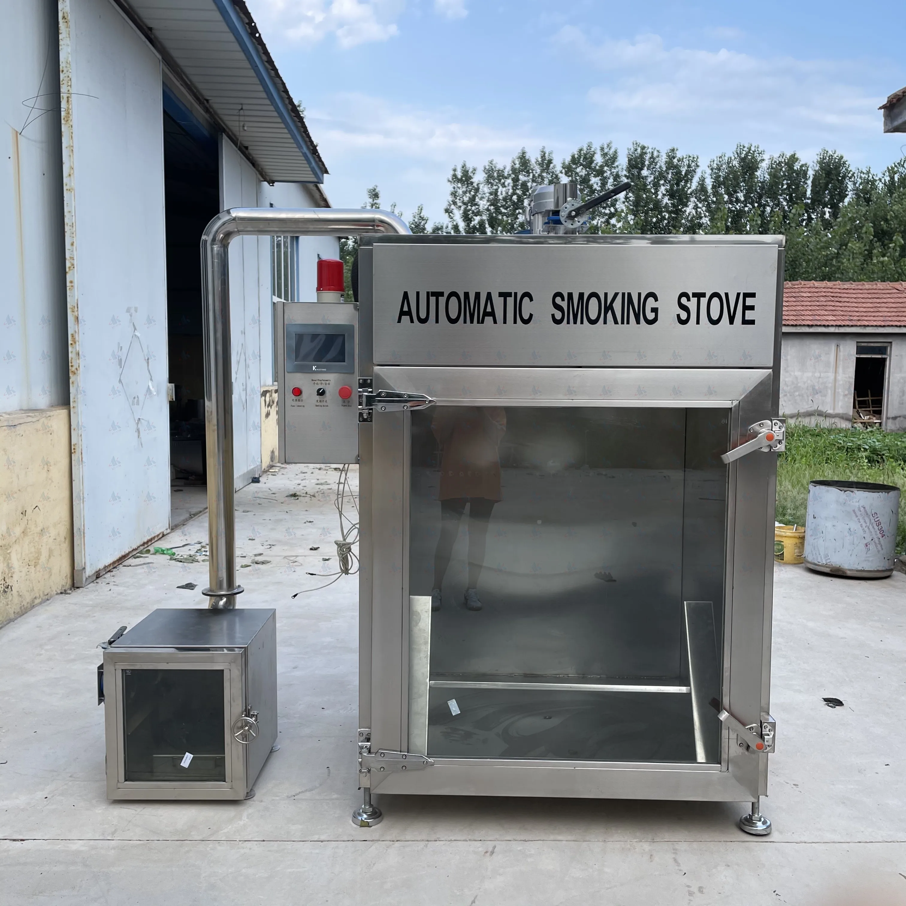 Smoke Oven For Sausages Firewood Fish Smoker Smoking Oven Stemming ...