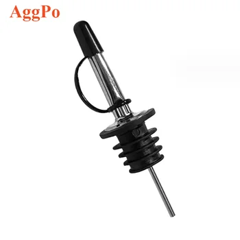 Stainless Steel Capped Wine Spout With Black Red Wine Stopper Red Wine ...