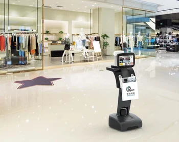Interactive Shopping Mall Robot With Smart Security Intelligent ...