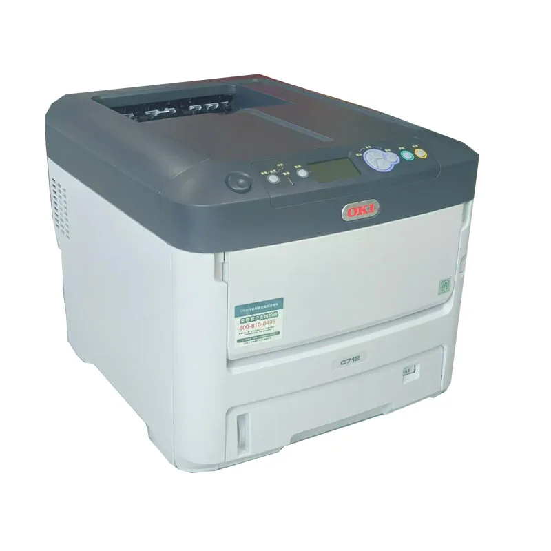 OKI C711 C712 Laser Printer - Color Printing on Thick Paper