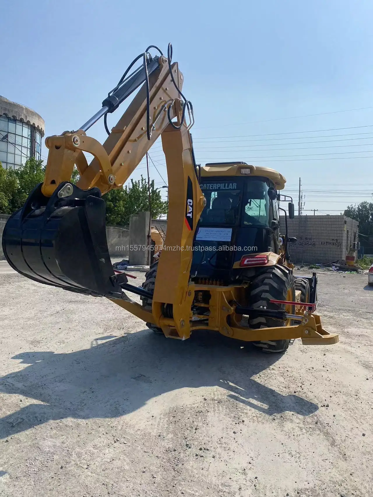 USA Made Original Caterpillar 420F2 Backhoe Loader and Digger, 420f2 ...