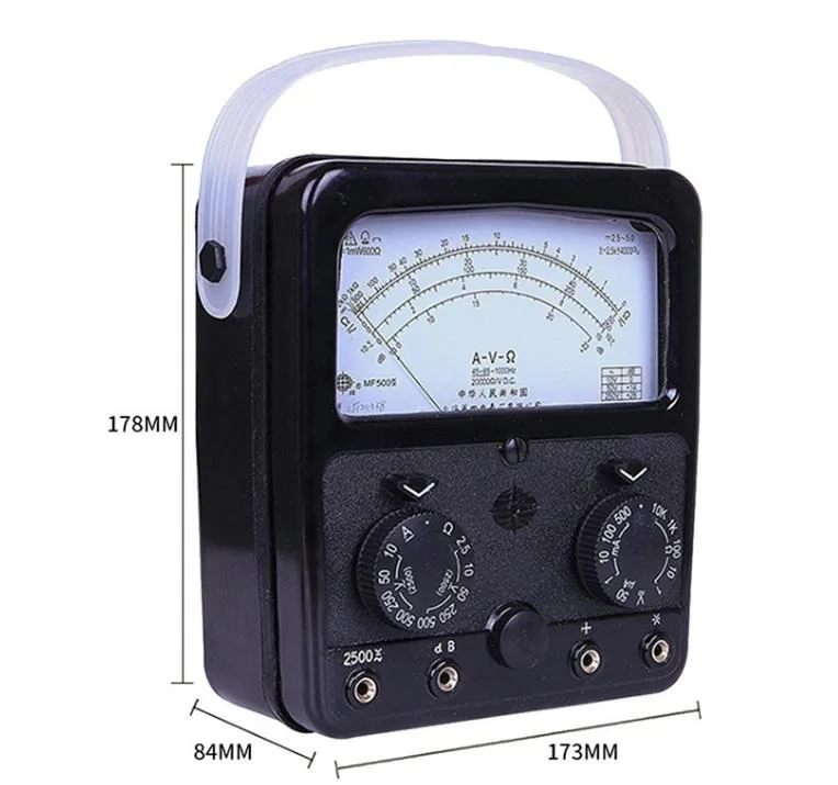 Alibaba.com: MF500 Analog Multimeter measures voltage, current, and ...