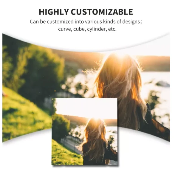 Customized 3D Advertising LED Video Wall Screen Outdoor