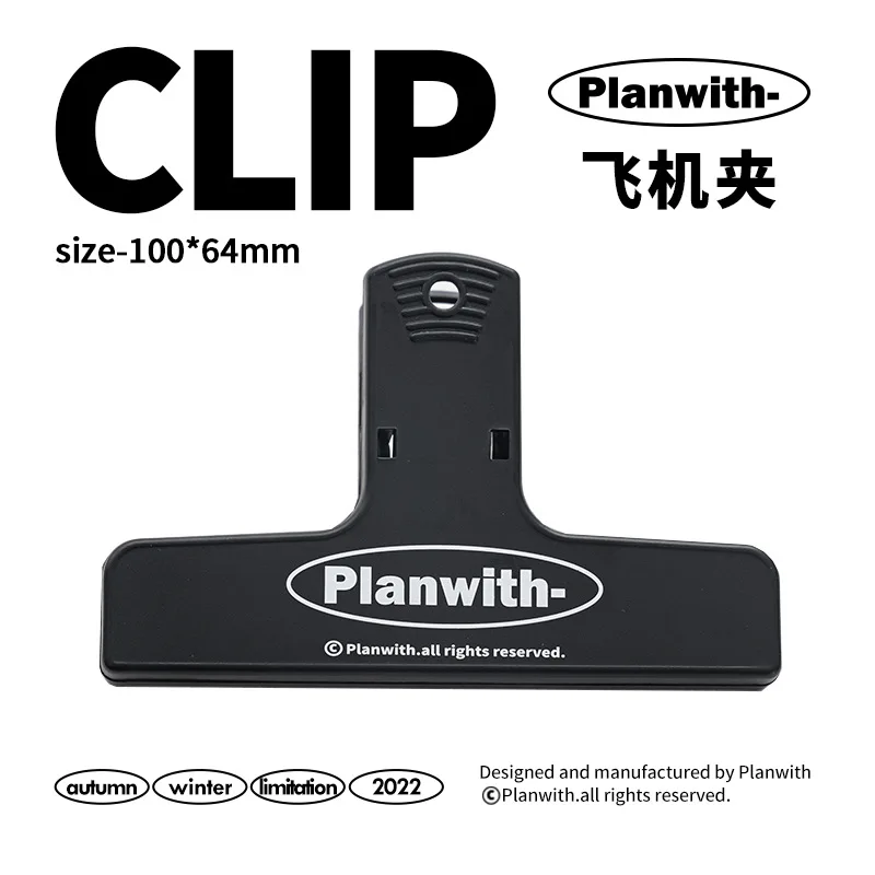 Plastic Chip Clip Magnetic Paper Clips - Customizable