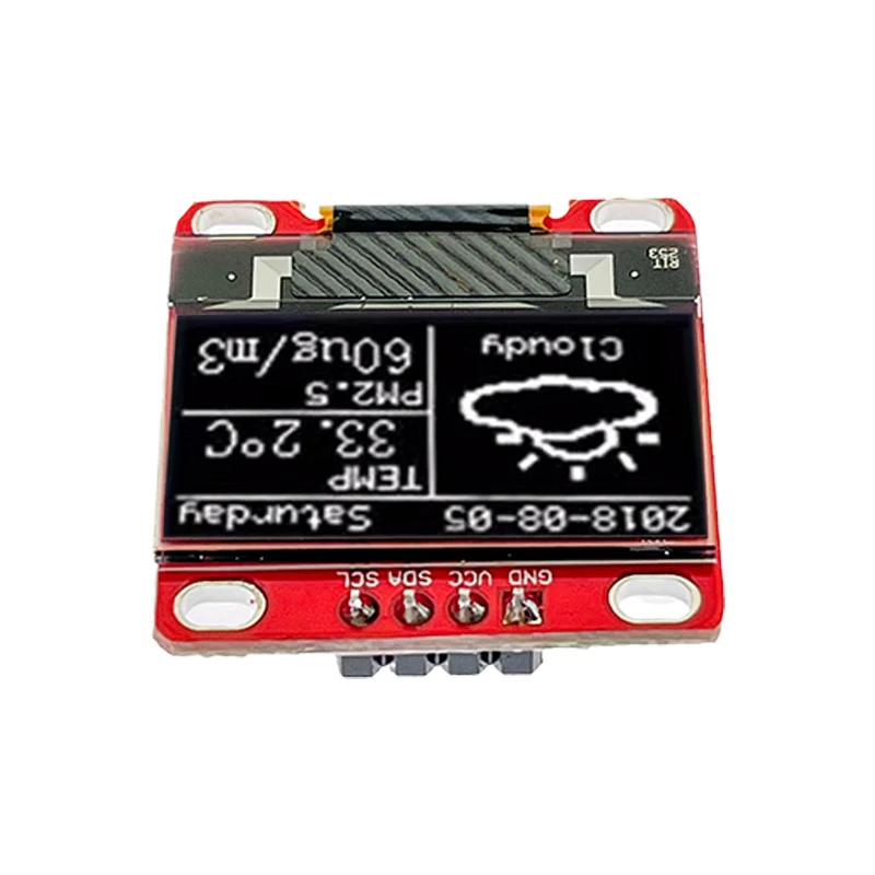 0.96inch Ssd1306 Oled Display Module With Iic Communication For Avr Mcu Spi Interface For Lcd ...