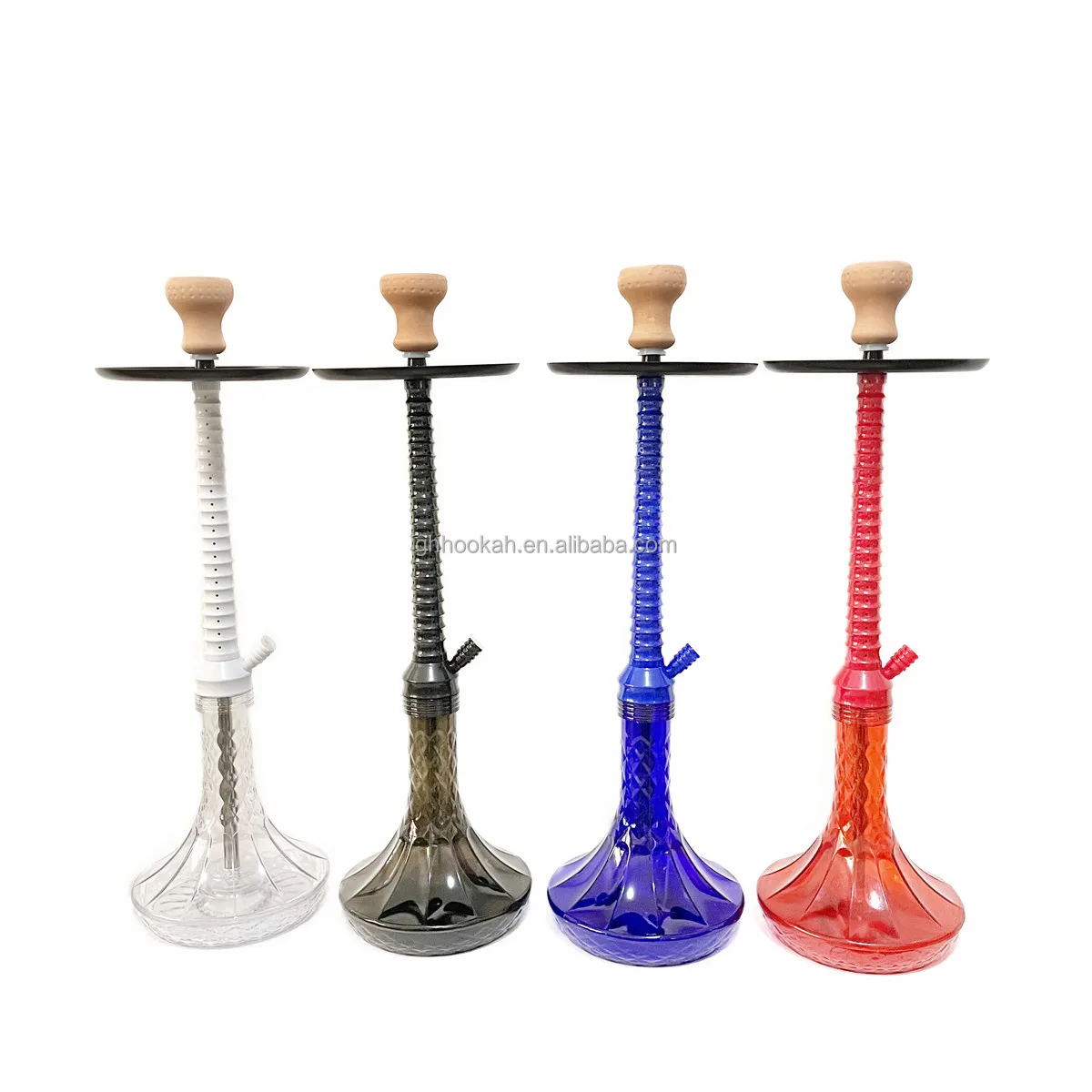 Long Sheesha Set Plastic Hookah Complete With Led Light Shisha Hose ...
