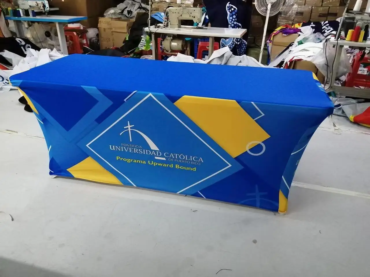 Custom Printed Display Table Covers - Durable & Versatile