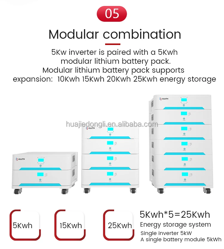 5KW Inverter with 5KWH Lifepo4 Battery - Stackable 10KWH