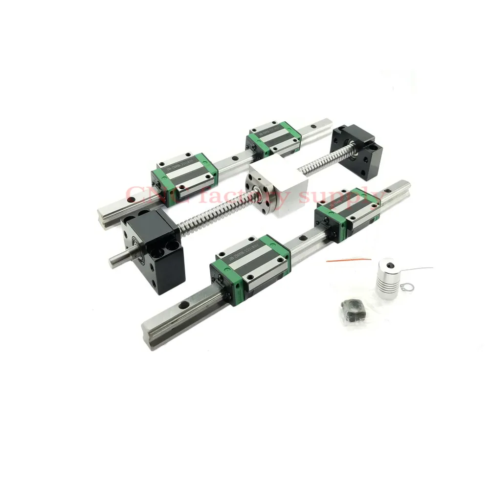 20mm Linear Motion Guideway Rail HGR20 HGH20CA HGW20CC Linear Guides ...