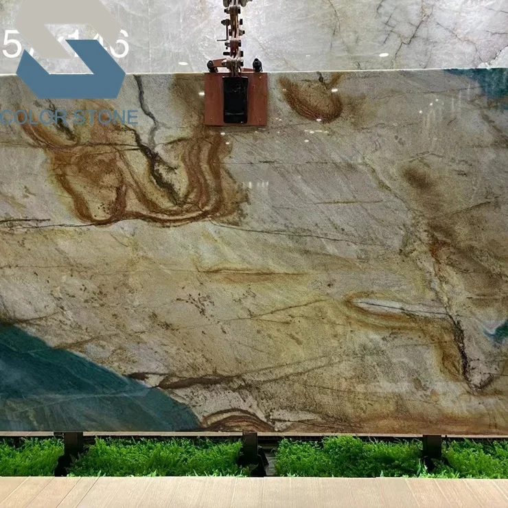 Botanic Wave Quartzite Patagonia Green Brazilian Natural Green Verde ...