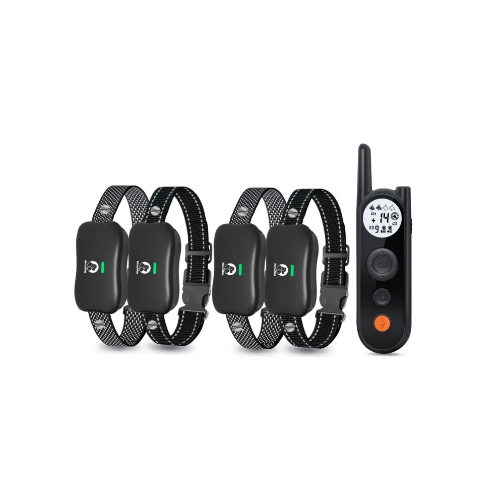 Waterproof Rechargeable Electric Electronic Shock Vibration Voice Pet ...