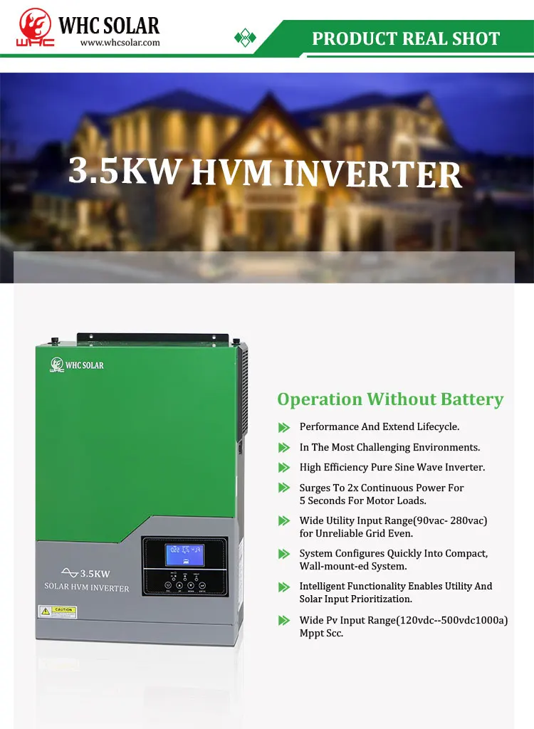 3kva 5kva 5kw Inverter 5000w 6000w Power Pure Sine Wave Mppt Off Grid ...