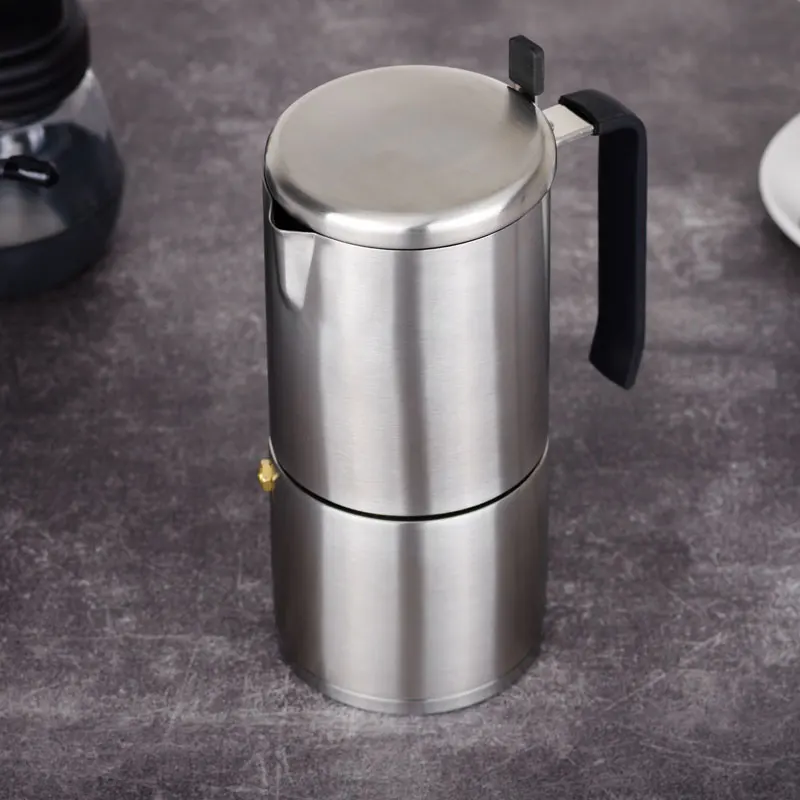 Stovetop Espresso Coffee Maker Cafetera Italiana Acero Inox Italian ...