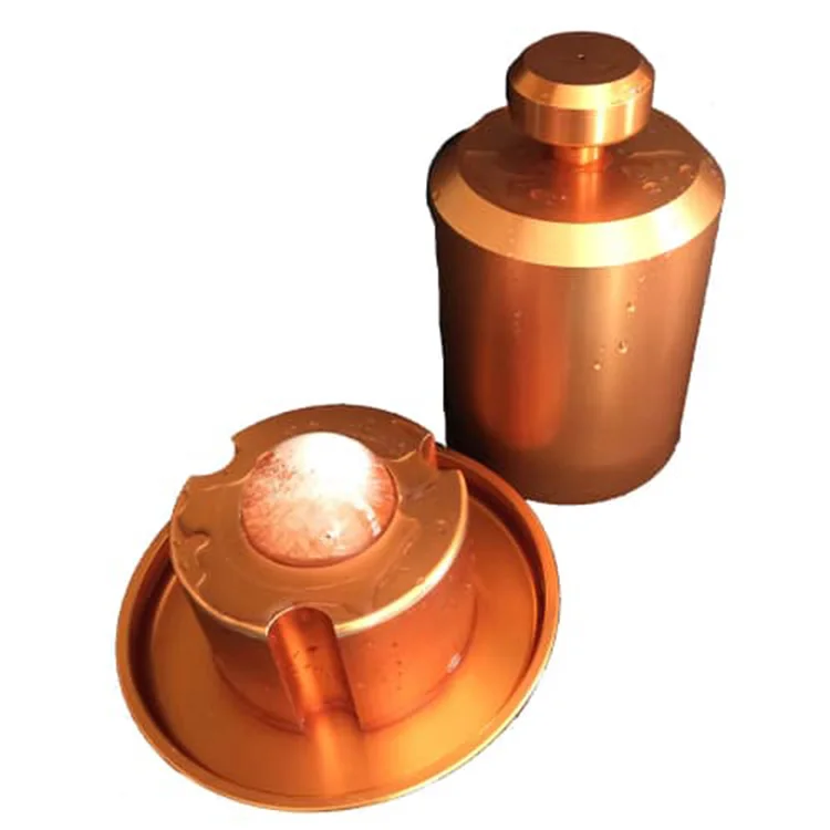 Customize Aluminum Ice Ball Maker Press for Whiskey – Eco-Friendly Ice ...
