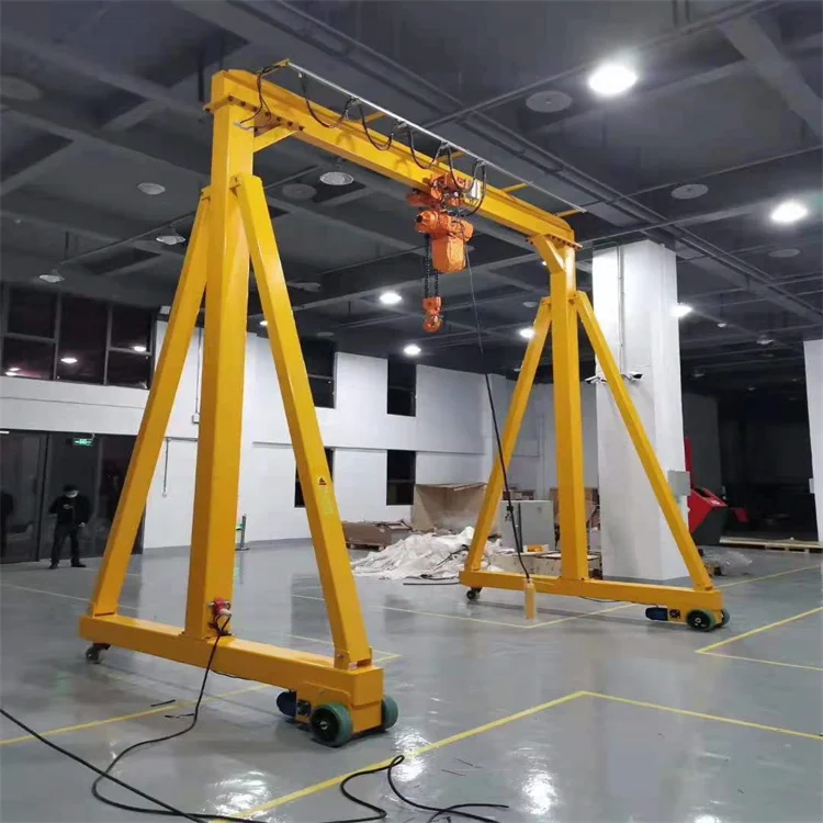 Mobile Mini Gantry Crane - 2 Ton to 10 Ton Capacity