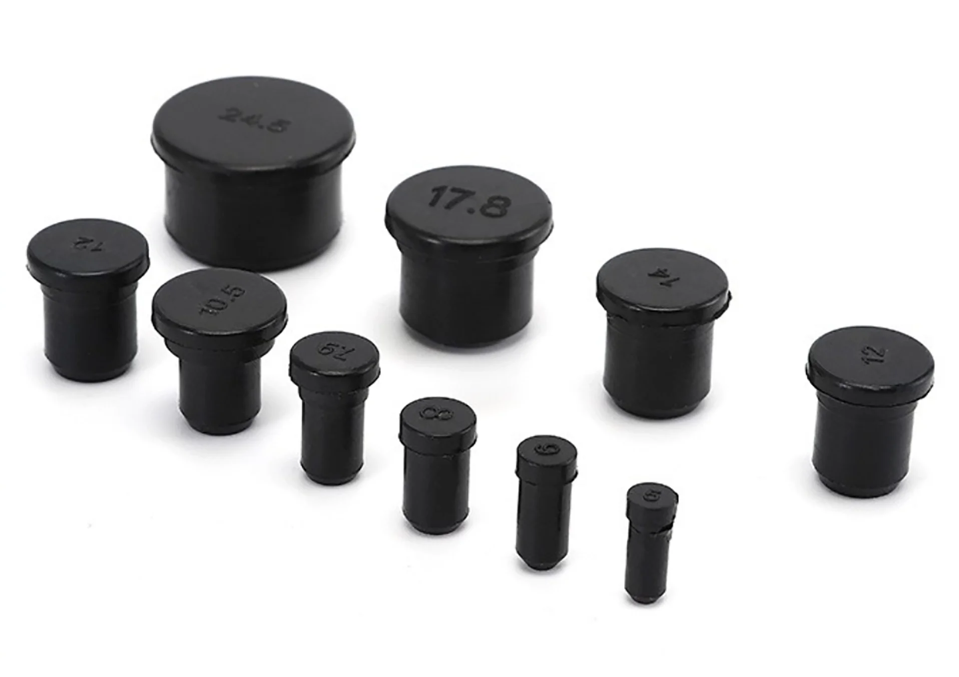 32-A Grey Infusion Medical Butyl Rubber Plug Closures for Injection ...
