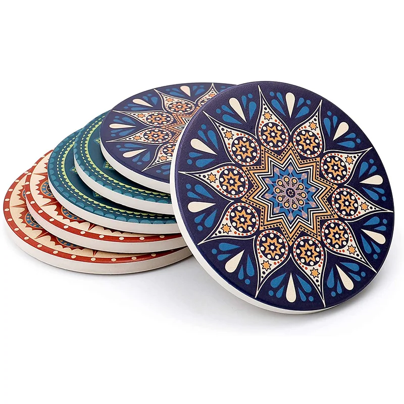 Sample round coaster Coasters Kitchen & Dining etna.com.pe
