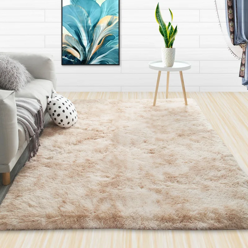 Super Soft Plush Fur Area Rug for Living Room & Bedroom