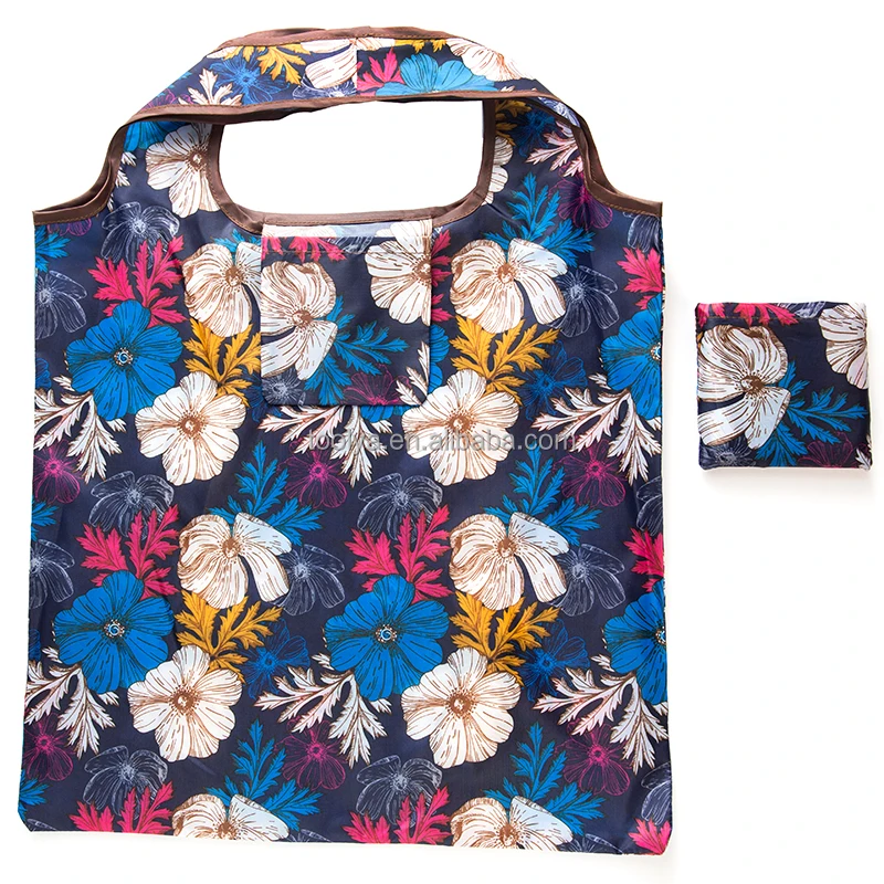 Custom Eco Friendly RPET 190T 210D Polyester Tote Bag