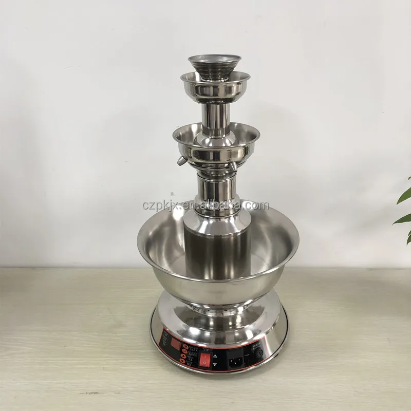 3.5l Stainless Steel Chocolate Fountain Machine Chocolate Wine Fountain ...