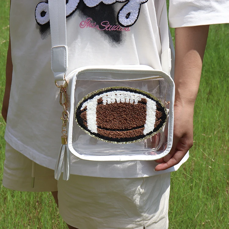 Custom Transparent Stadium Approved Concert Bag And Strap New Beach ...