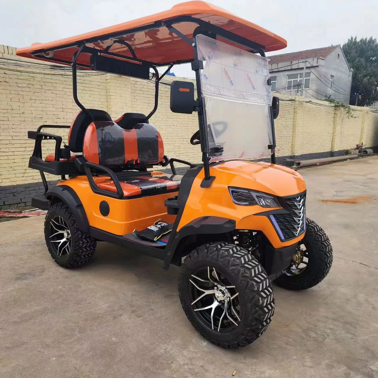 Hunting Cheap Chinese Golf Carts Lifted off Electric Push Street Legal ...