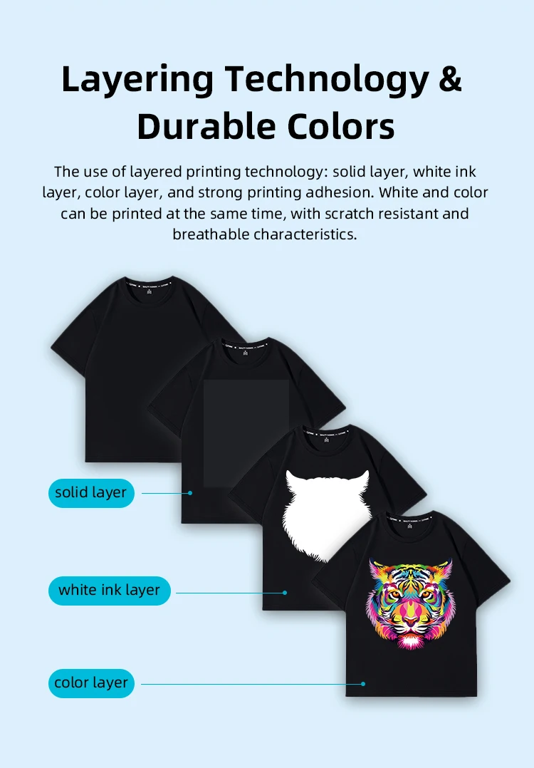 DTG Printer - Efficient T-Shirt Printing Machine