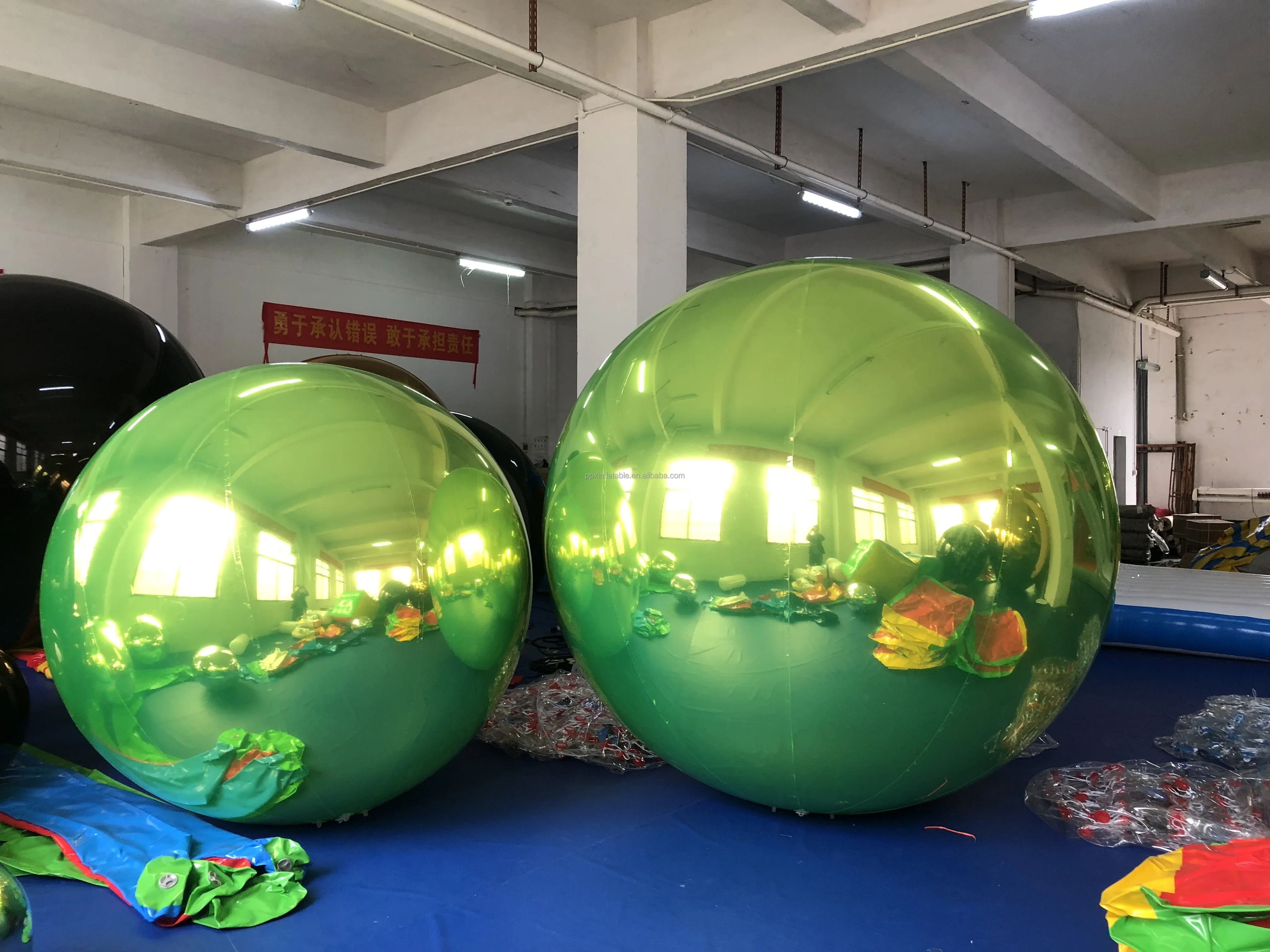 Iridescent Poly Sphere Decoration - Giant Balloon Inflatable