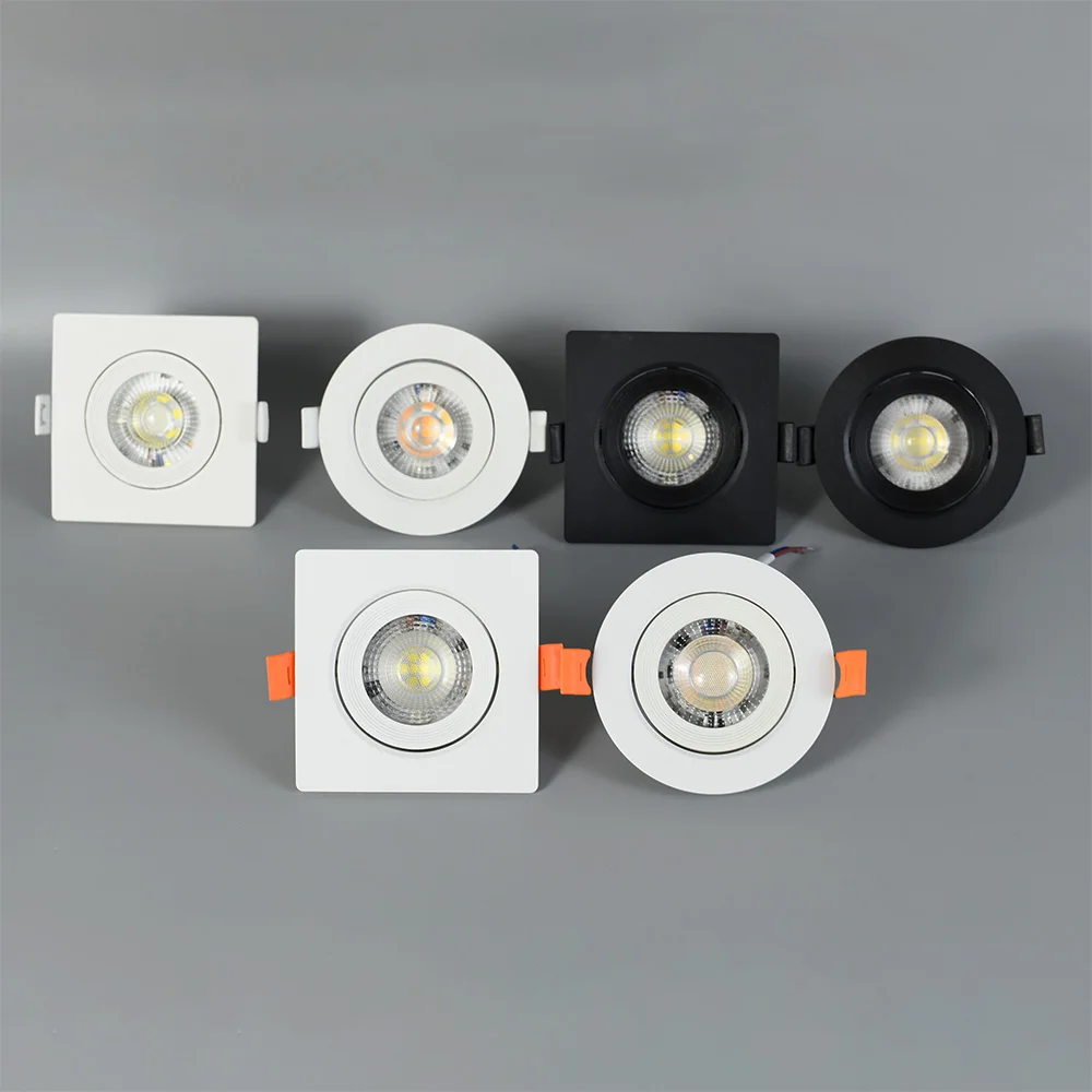 LED Downlight - Efficient 5W and 7W Round Square Spotlights