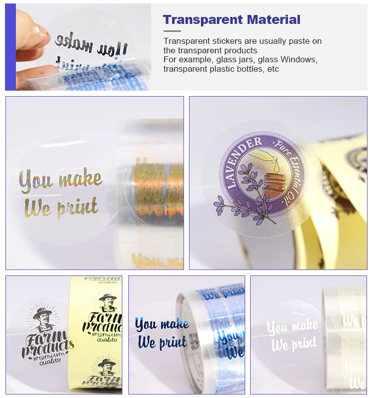 Custom Label Sticker Logo 3d Logo Metallic Stickers Round Logo Roll ...